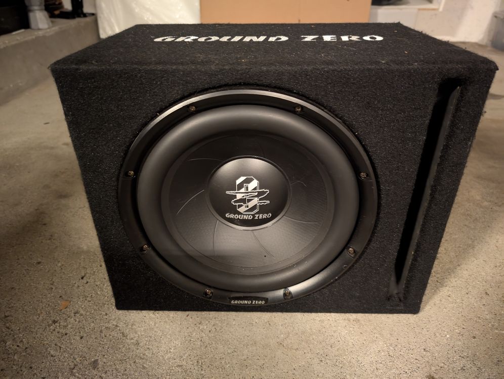 Ground Zero Aktiv Subwoofer mit Verstärkermodul (Gebraucht) in Luzern ...