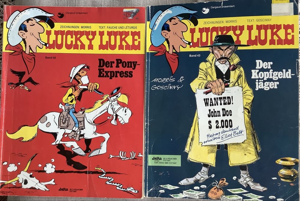2 Lucky Luke Comics, Band 43/56, Delta (Gebraucht) in Biel-Benken BL ...