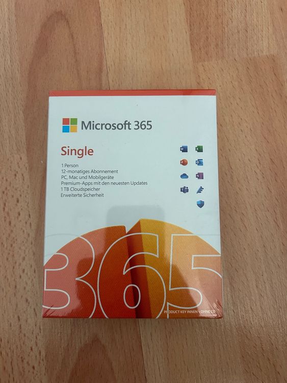 Microsoft 365 Single (Neu und originalverpackt) in St. Gallen für CHF ...