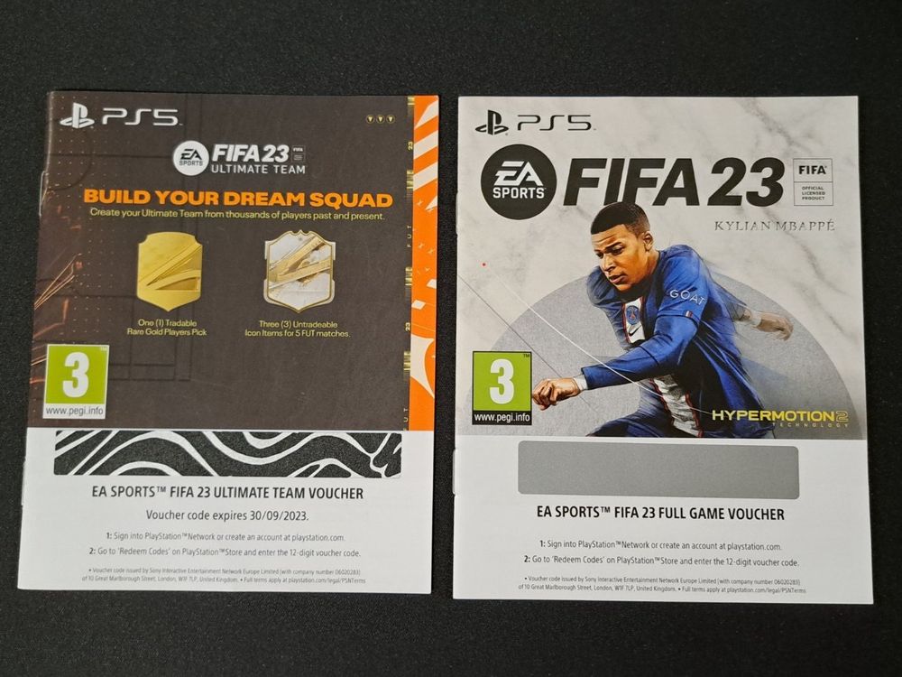Fifa 23 + FUT 23 Voucher | Acheter sur Ricardo