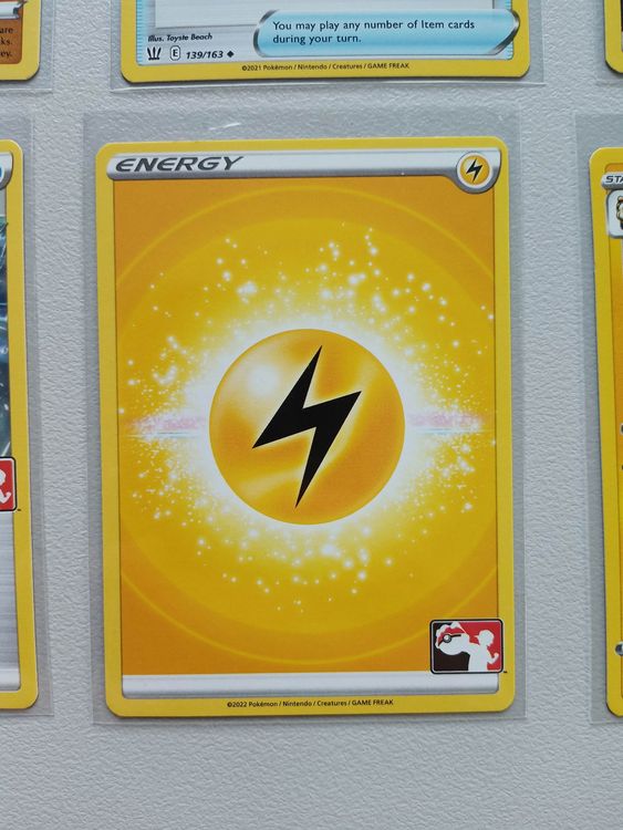 Lightning Energy - Pokemon TCG Prize Pack Stamp Stempel | Kaufen auf ...