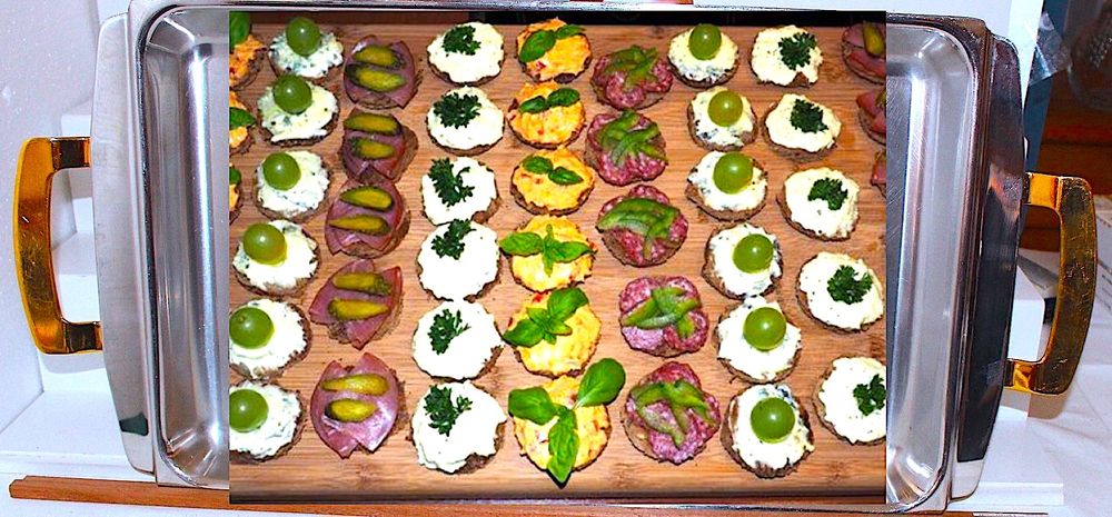 SUPER ESCOFFIER HORS-D'OEUVRES PRÄSENTATION PLATE (Neu (gemäss ...