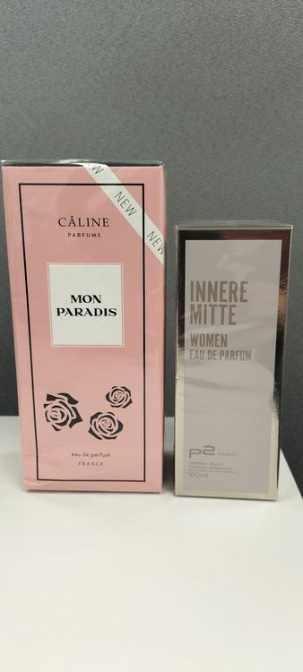 2 x Eau de Parfum, Câline Mon Paradis & Innere Mitte Women (Gebraucht ...