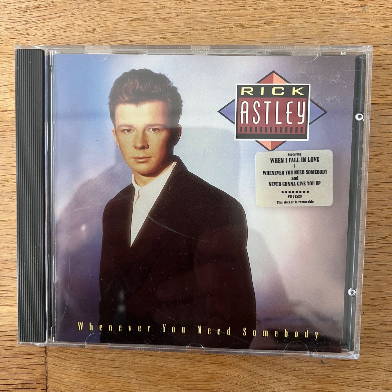Rick Astley - Whenever You Need Somebody / CD - 1. D 1987 (Gebraucht ...