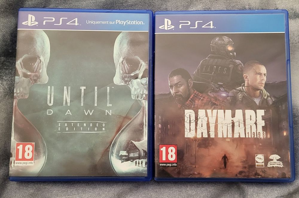 Daymare 1998 PS4 + Until Dawn PS4 HORROR Lot Sammlung MULTI (Gebraucht ...