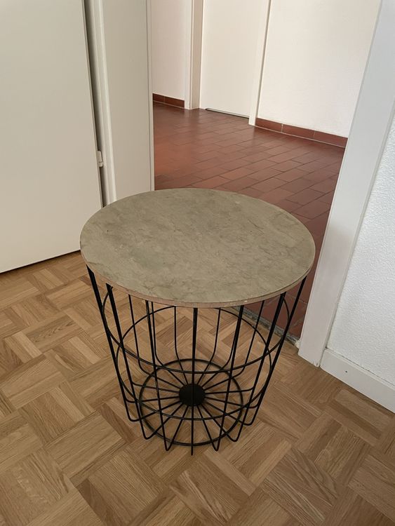 Stylish Wire Basket Table - Modern Design | Kaufen auf Ricardo