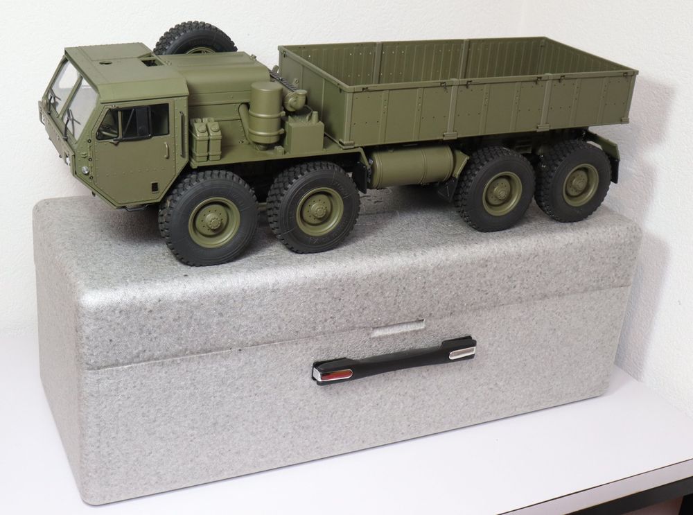 HG P803A Oshkosh HEMMT 8x8 Kipper 2-gang, 1:12 (Gebraucht) in Frick für ...