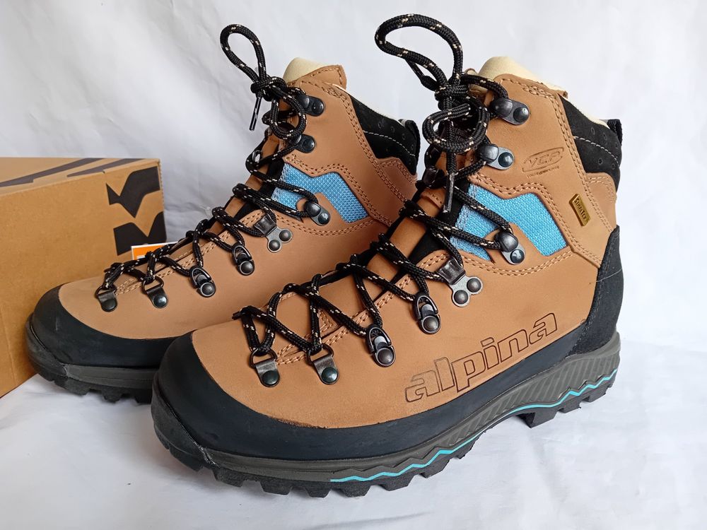 Alpina Nepal Wanderschuhe Baige Gr. 39,5 Sympatex Neu (Neu (gemäss ...