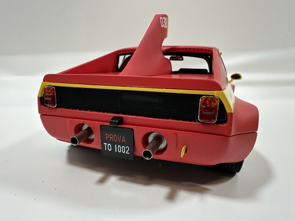 Fiat Abarth SE 030 1:18 Pininfarina 527, mattrot,NEU, MAXIMA (Neu und ...