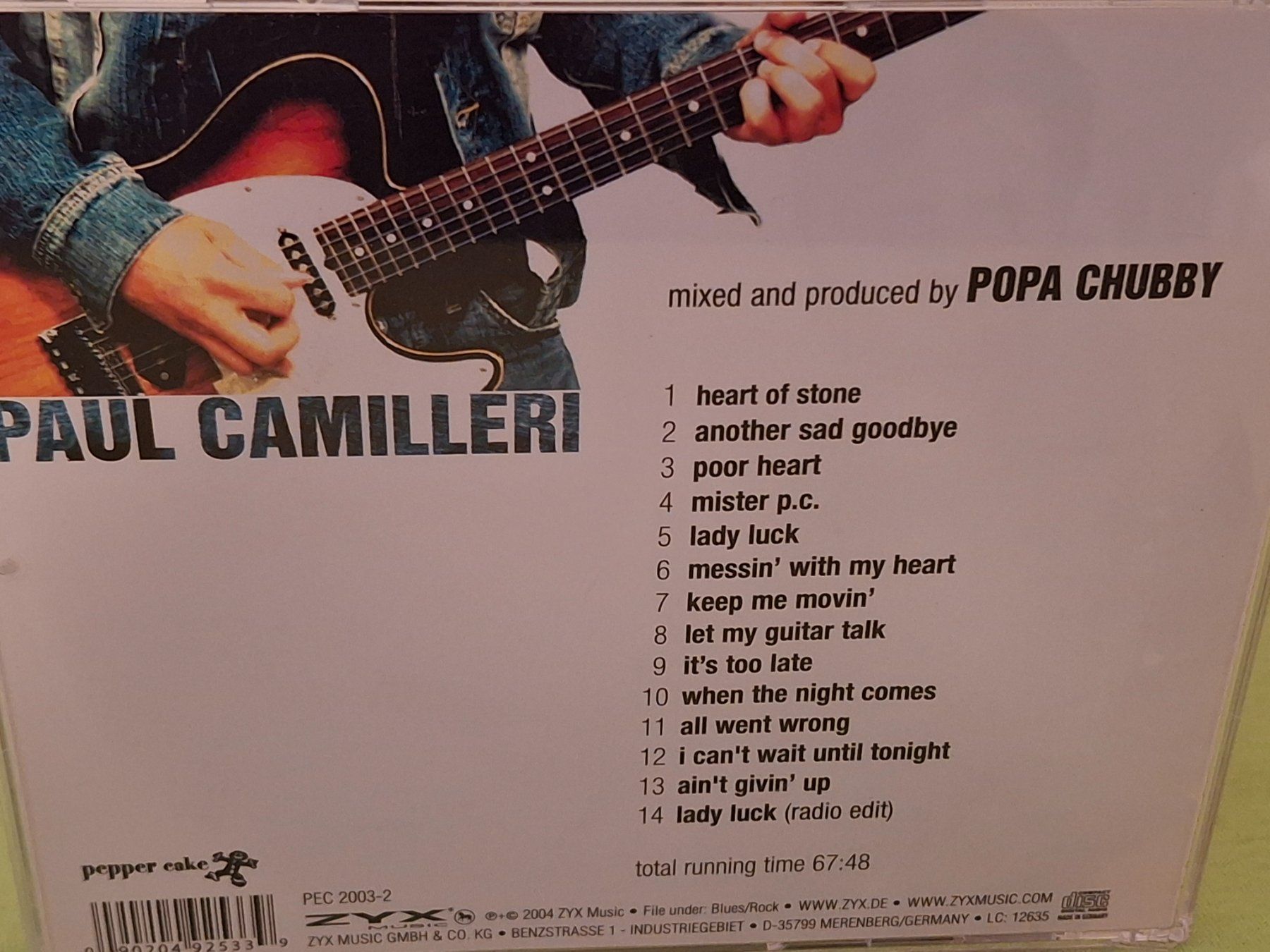 CD Paul Camilleri - Another Sad Goodbye / Blues-Rock (Gebraucht) in ...