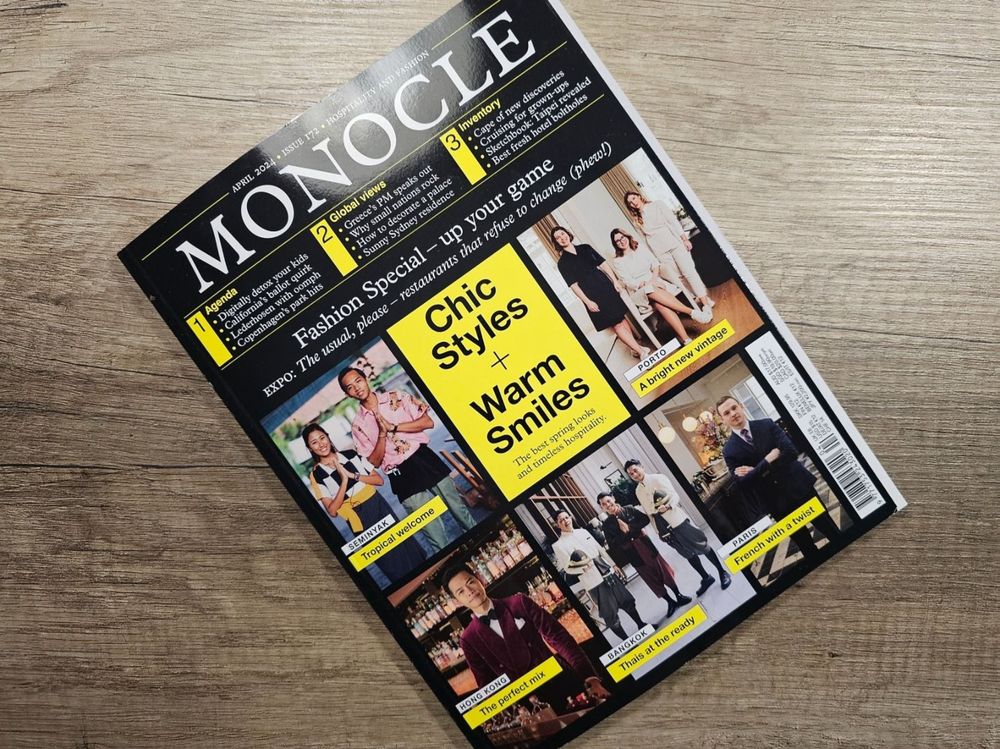 Monocle Magazin 04.24 #172 Tyler Brûlé Fashion & Hospitality | Kaufen ...