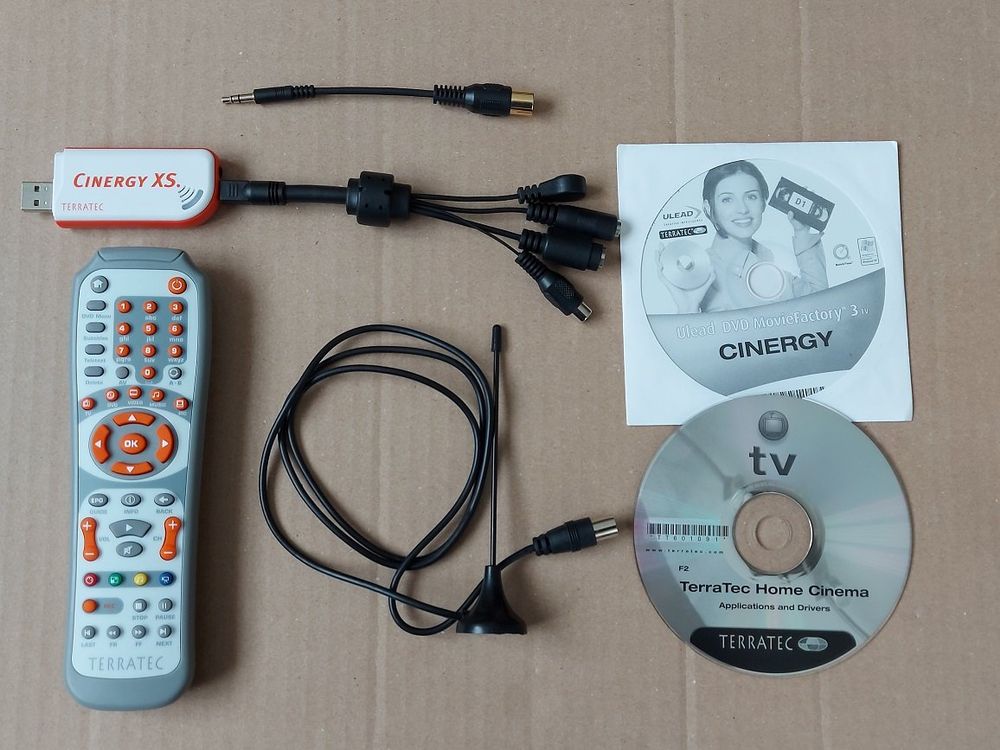 Terratec USB DVB-T TV Tuner, Cinergy hybrid T USB XS (Defekt) in ...