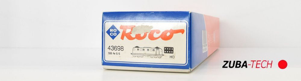 Roco 43698 E-Lok Ae 6/6 S Wallis SBB H0 GS Analog mit OVP | Kaufen auf ...