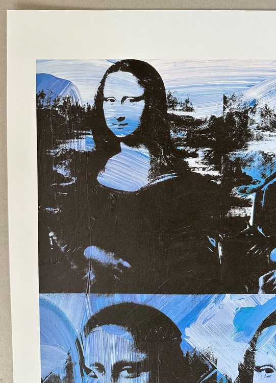 Andy Warhol: Mona Lisa Blue 31/100 | Kaufen auf Ricardo