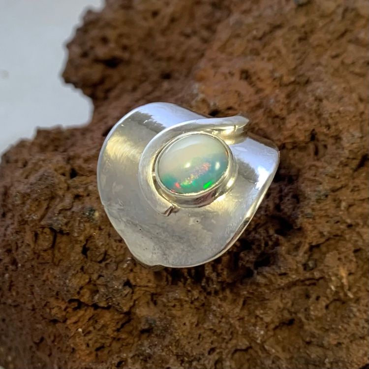 Silberring Halbe Welle Gr.56 (Neu (gemäss Beschreibung)) in Thun für ...