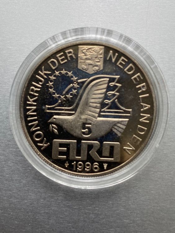Niederlande 5 Euro 1996 Willem Barentsz (Gebraucht) in Canobbio für CHF ...