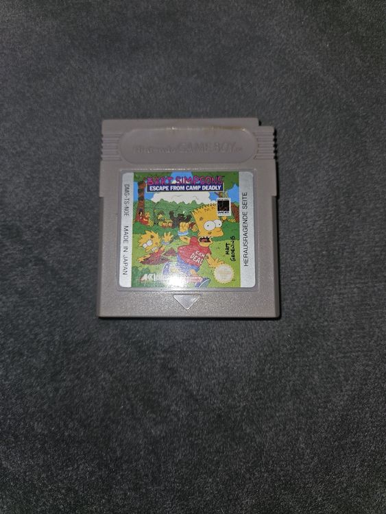 The Simpsons - Escape from Camp Deadly Game Boy | Kaufen auf Ricardo
