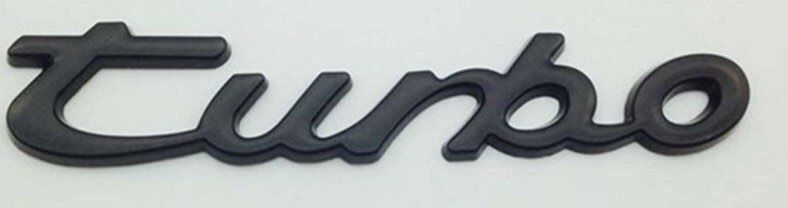 Porsche Turbo Emblem (Neu (gemäss Beschreibung)) in Wildensbuch für CHF ...