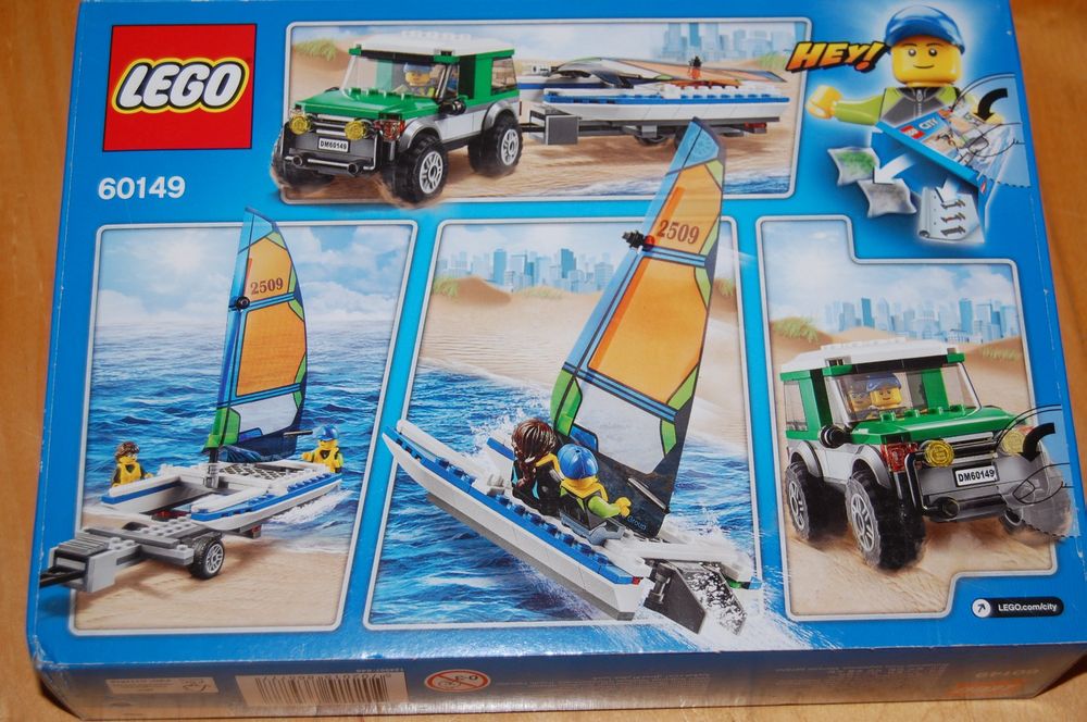 LEGO City 60149 neu! Geländewagen mit Katamaran (Neu (gemäss ...