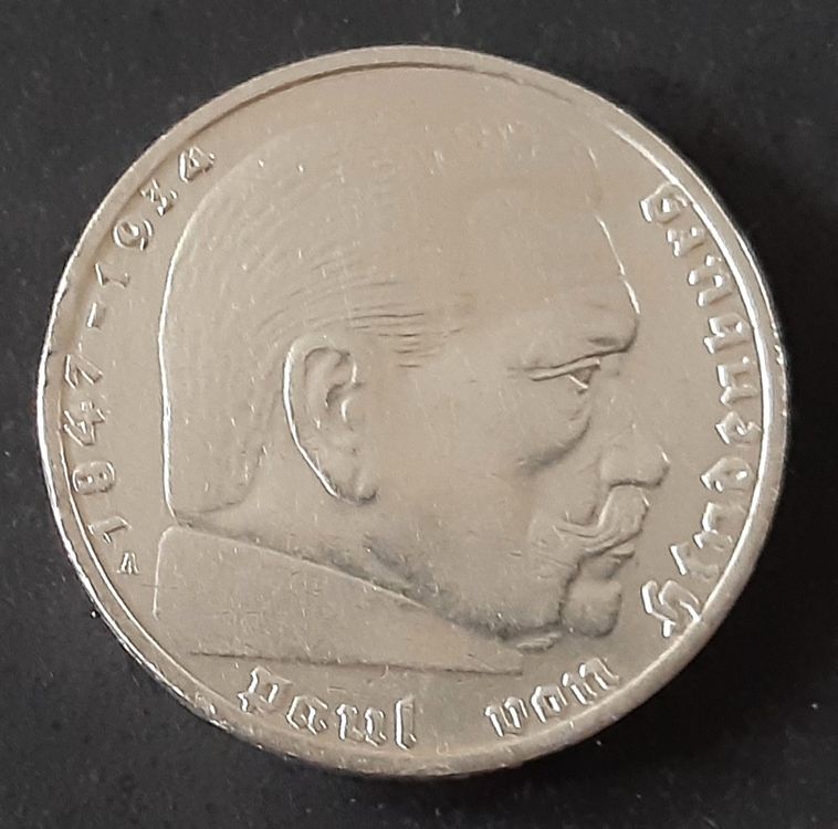 Deutsches Reich - 2 Reichsmark 1938 A (Gebraucht) in Ebikon für CHF 9 – mit Lieferung auf ...