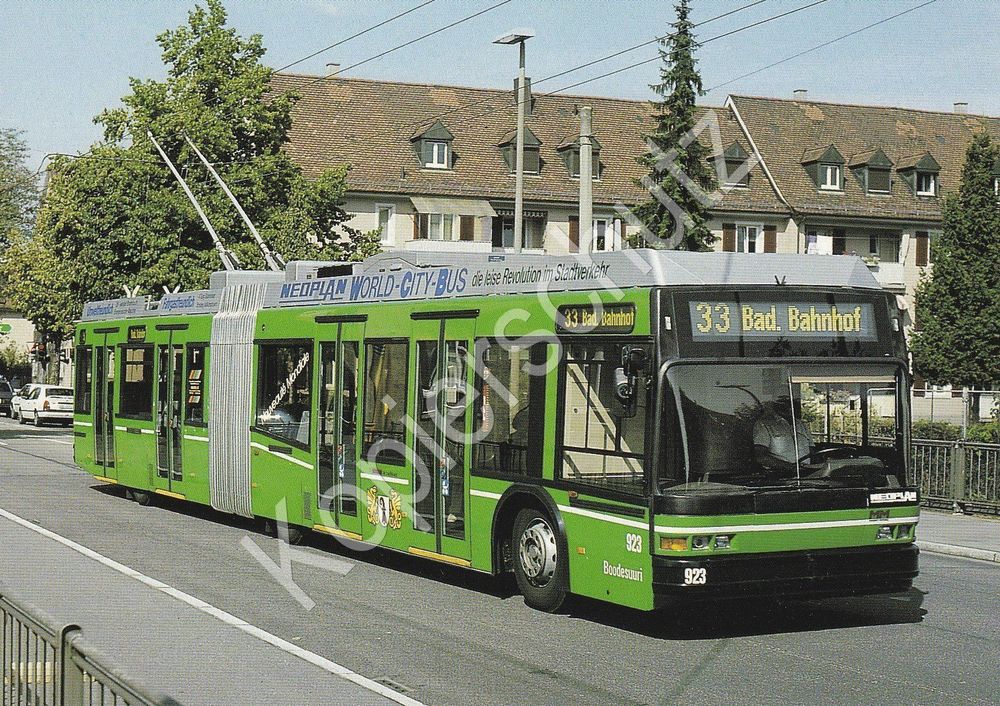 Trolleybus / Obus Basel BVB Neoplan 923 (Gebraucht) in Ettingen für CHF ...