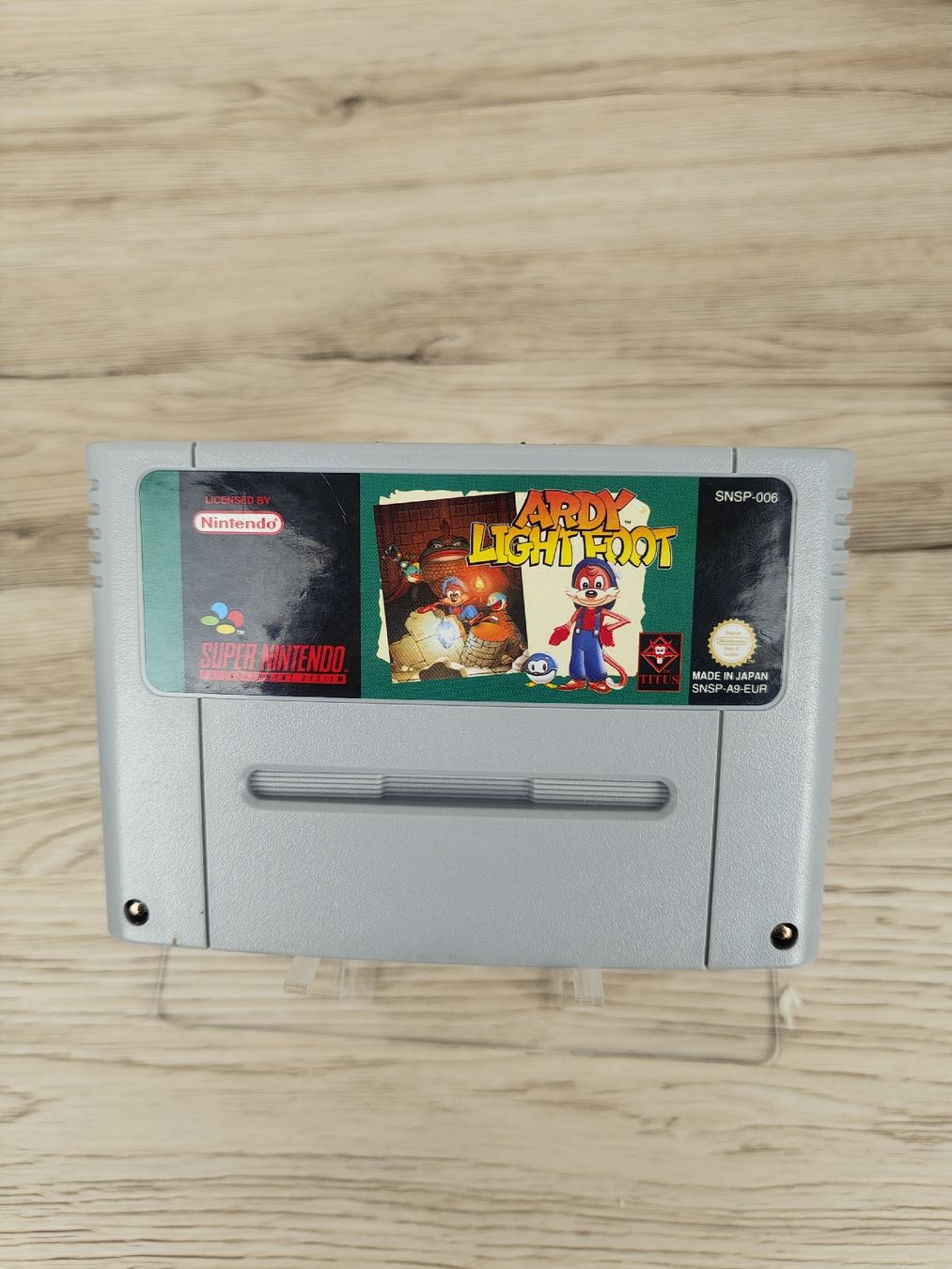 SNES Ardy Lightfoot – selten – Original PAL – funktioniert (Gebraucht ...