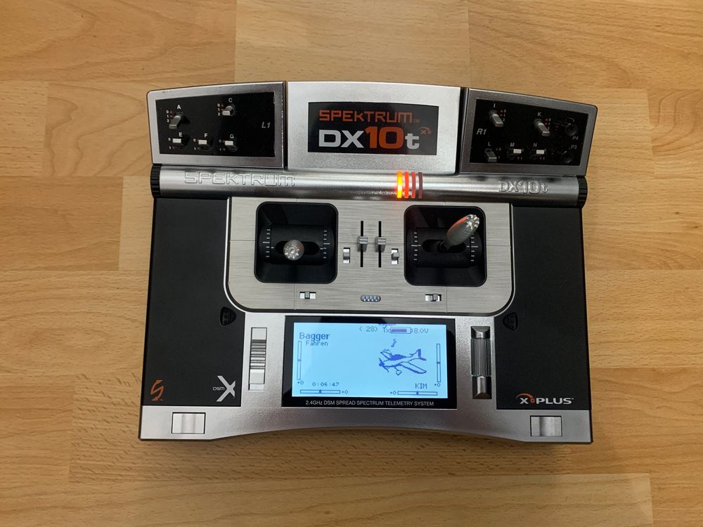 Spektrum DX10t -2.4 GHz - Pultsender (Defekt) in Worben für CHF 150 ...