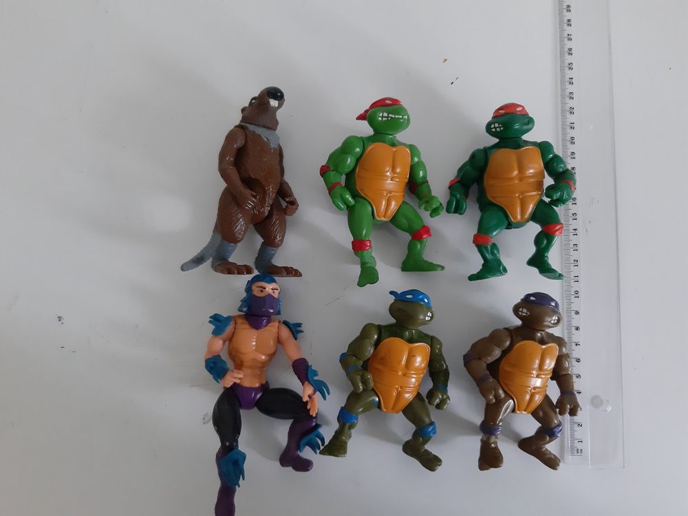 TMNT Ninja Turtles Lot 6 Figure Sammlung Special (Gebraucht) in Buchs ...