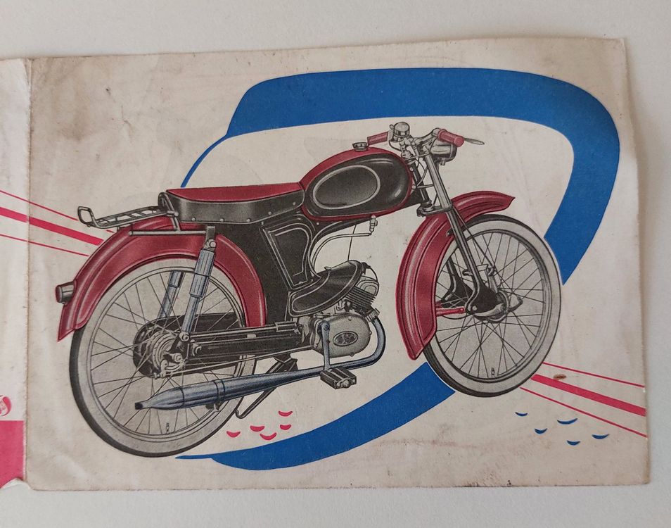 Prospekt Mofa Bauer Sachs 50 ccm Motorrad (Gebraucht) in Schenkon für ...