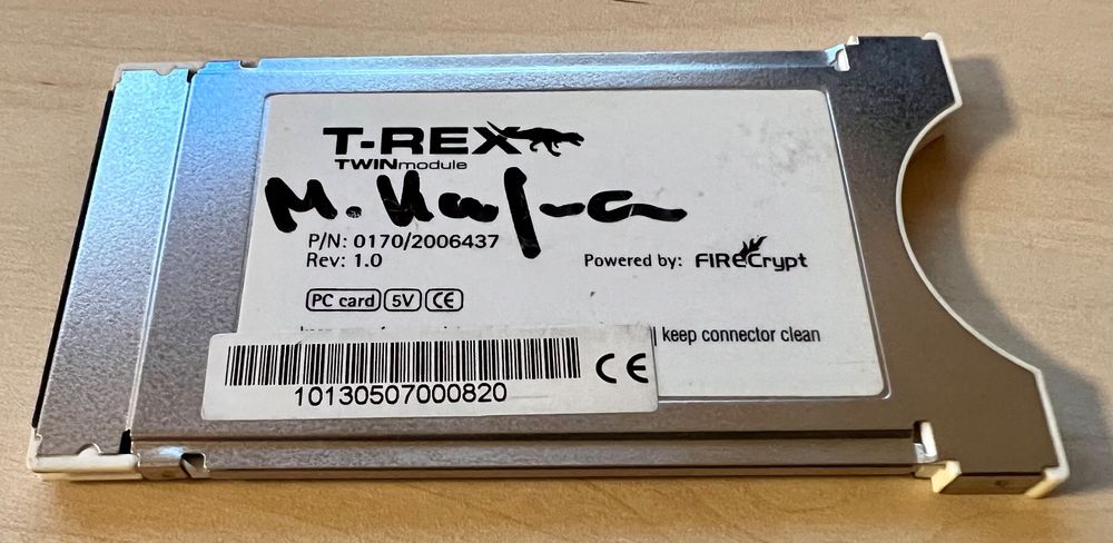 CI Plus Modul T-Rex TWINmodule (Gebraucht) in Flaach für CHF 69 – mit ...