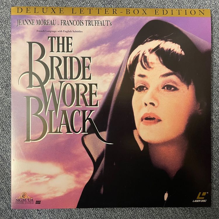 The Bride Wore Black - LASER DISC - Englisch Orig. | Kaufen auf Ricardo