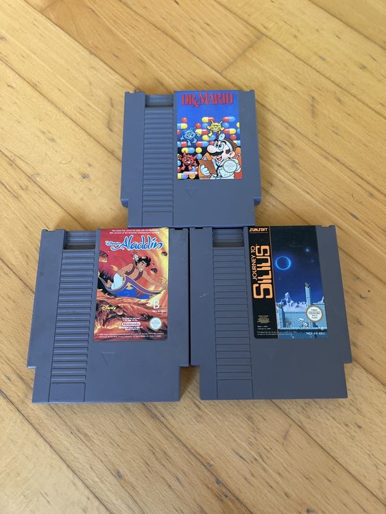 Nintendo Entertainment Systems spiele 3st (Gebraucht) in schellenberg ...