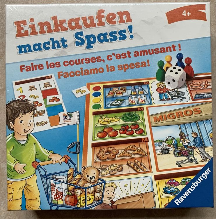 Ravensburger Migros Spiel, Einkaufen macht Spass! (Neu und ...