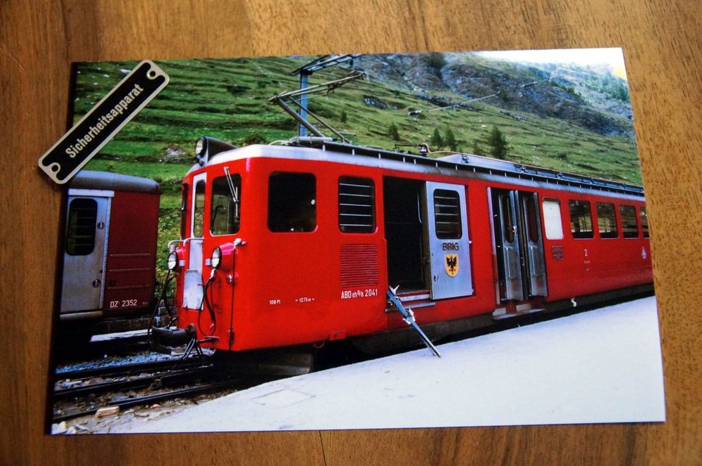 Brig-Visp-Zermatt ABDeh 8/8 Nr. 2041 - Zermatt, 1972 (Gebraucht) in ...