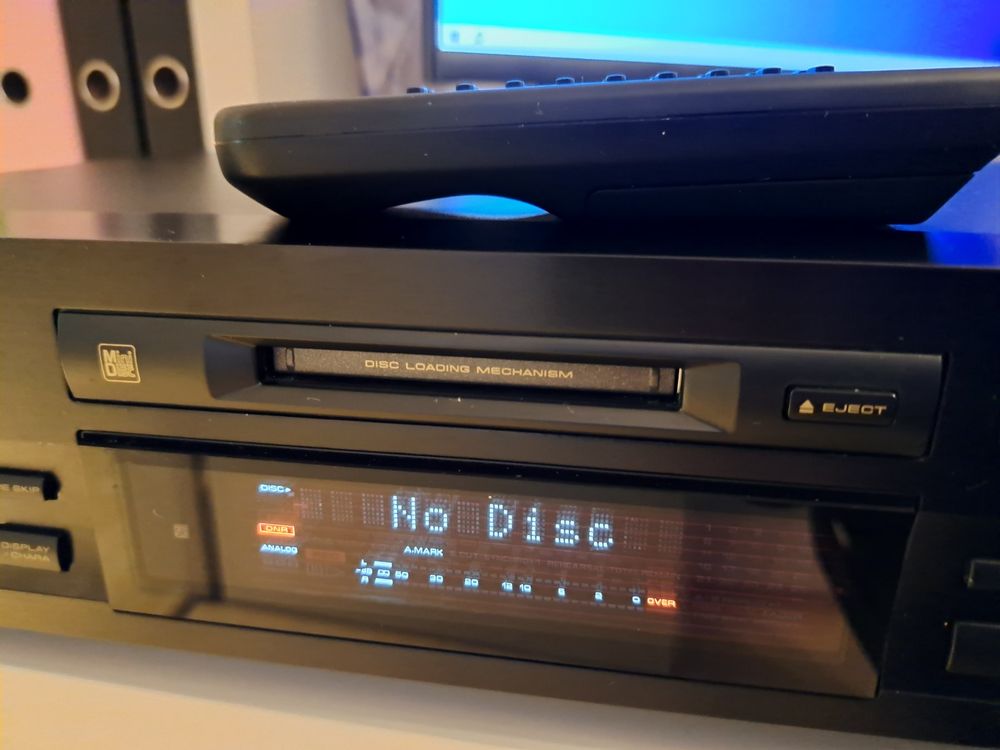 High End Pioneer MJ-D707 Minidisc Recorder + FB | Kaufen auf Ricardo