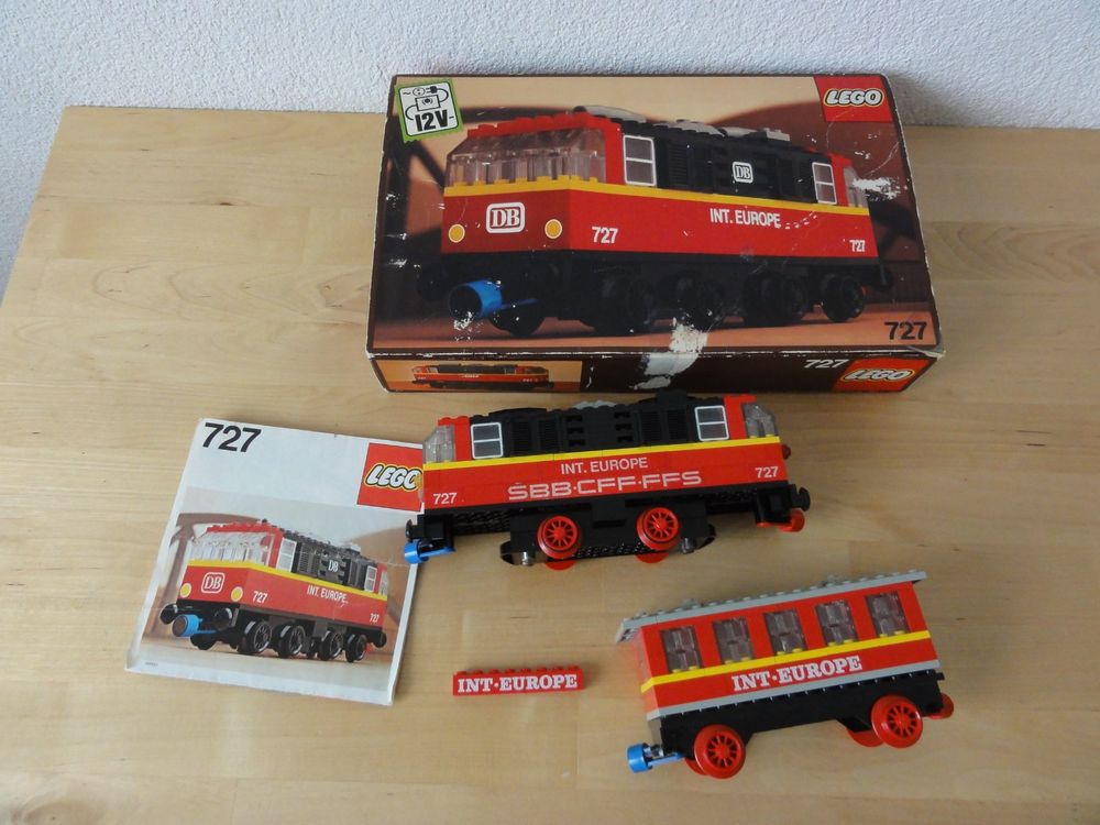 LEGO 12 V-BAHN "727 Int.Europe" (Gebraucht) in zürich für CHF 76 – mit ...