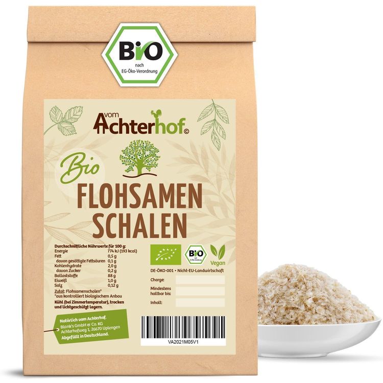 1 kg Flohsamenschalen BIO | Kaufen auf Ricardo