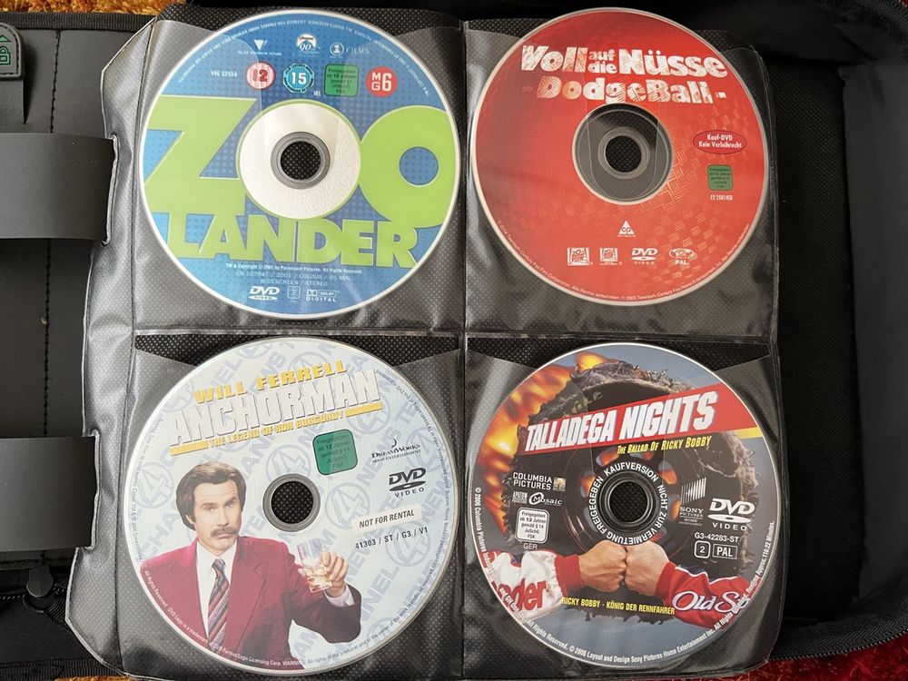 4x DVD‘s Dodgeball, Zoolander, Anchorman, Tallageda Nights (Gebraucht ...