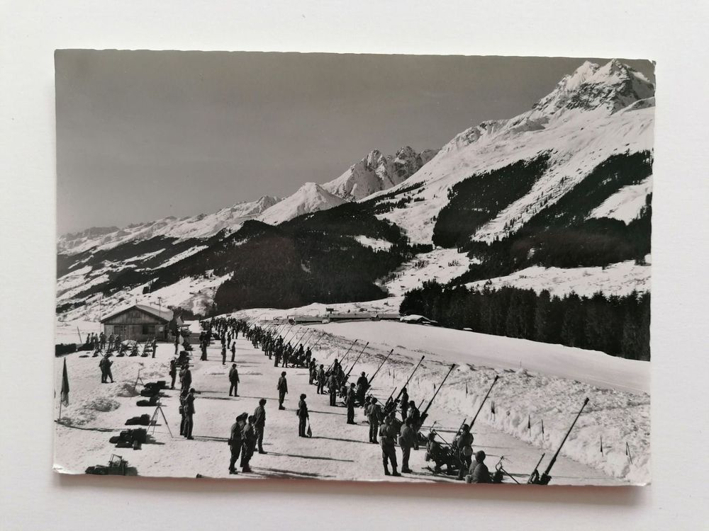 AK Foto Schweiz. Armee Flabschiessplatz (Gebraucht) in Langendorf für CHF 2 – mit Lieferung auf ...