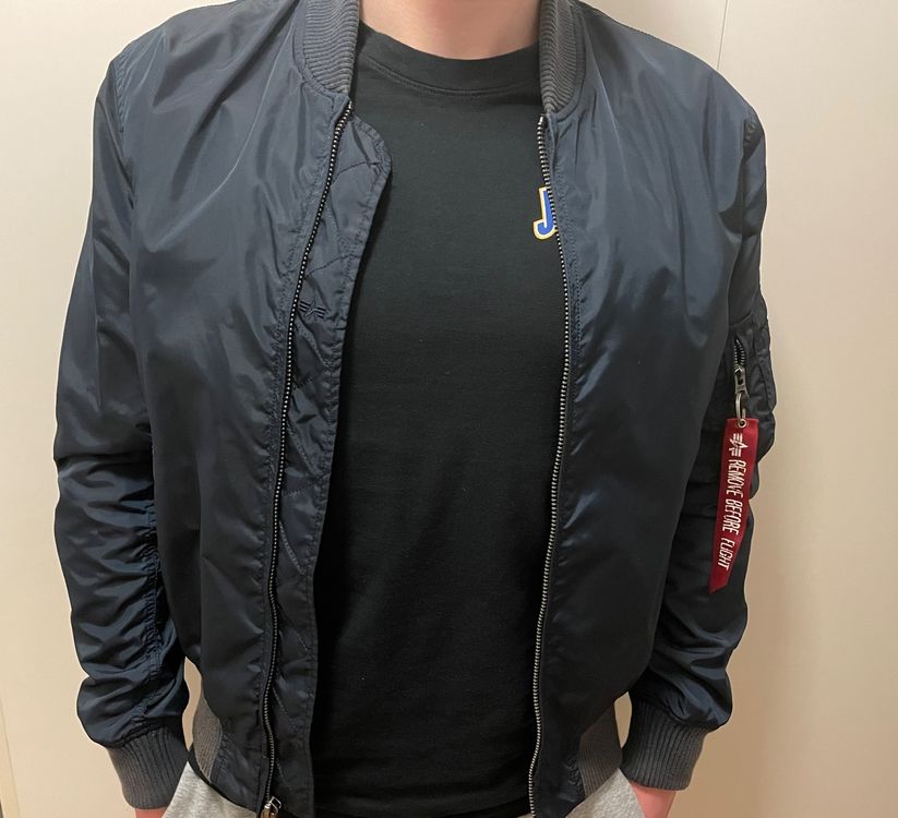 Alpha Bomber Jacke | Kaufen auf Ricardo