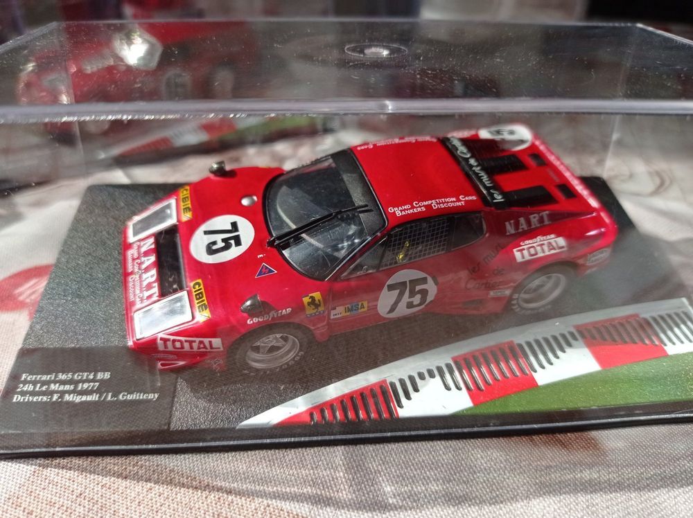 1/43 Ferrari 365 GT4 BB 24h le Mans 77 #75 Atlas Panini ixo | Kaufen ...