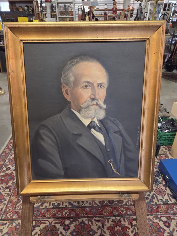 Portrait Öl auf Leinwand (Gebraucht) in Burg im Leimental für CHF 50 – nur Abholung auf Ricardo ...