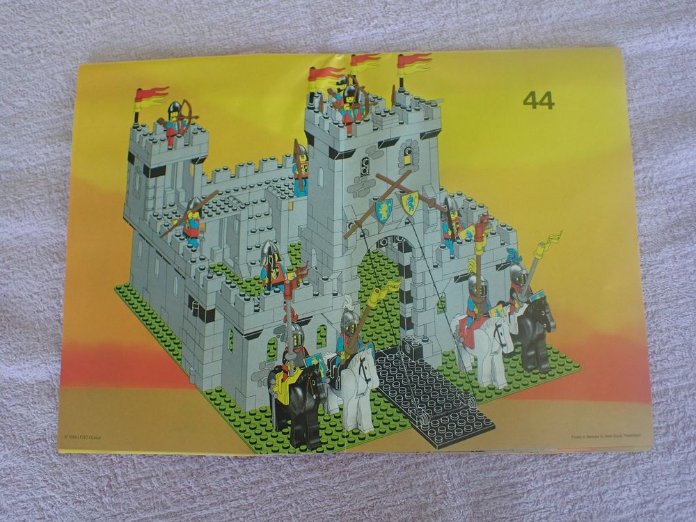 Lego Ritterburg Bauanleitung 6080