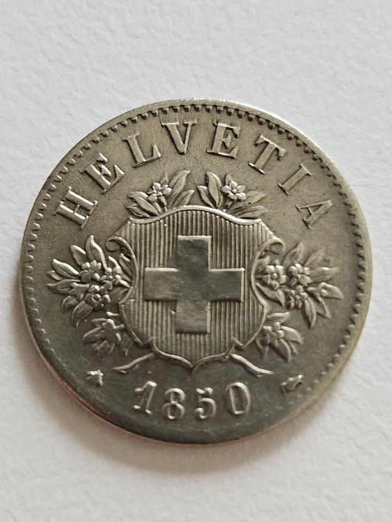 20 Rappen 1850 | Kaufen auf Ricardo