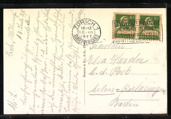 Zürich, Strassenpartie mit Confiserie S (Gebraucht) in Berlin für CHF 4 ...