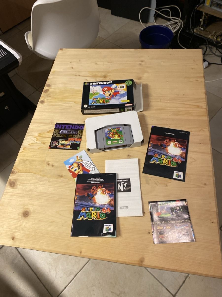Super Mario 64 N64 - Komplett mit Originalverpackung! (Gebraucht) in ...