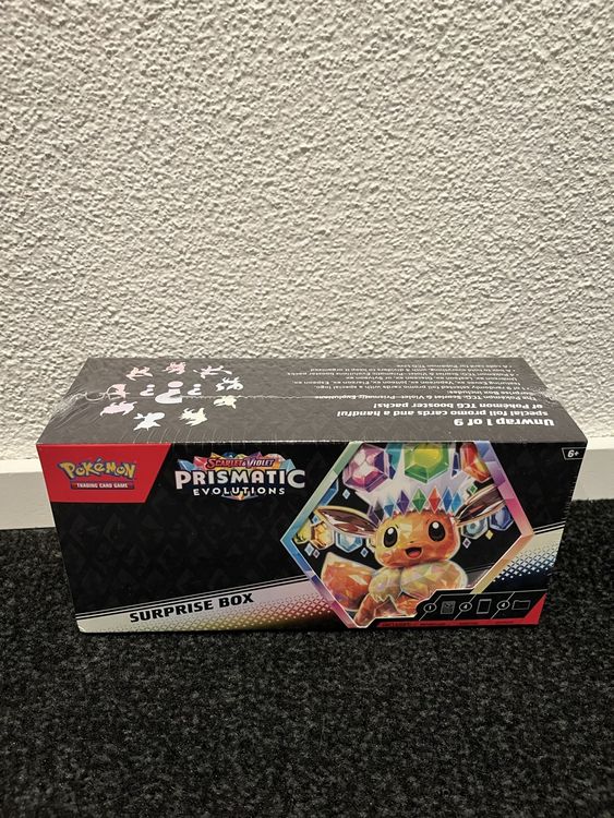 Pokemon Prismatic Evolution Surprise Box Sealed (EN) (Neu und ...