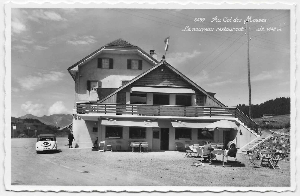1940: Carte Au Col des Mosses Le nouveau restaurant (D'occasion) à ...