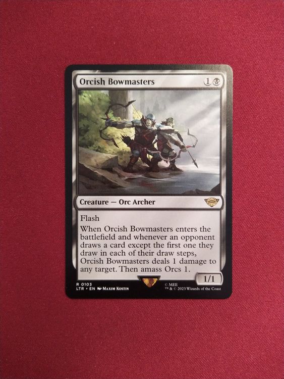 MTG - Orcish Bowmaster - Lord of the Rings (Gebraucht) in Küsnacht ZH ...