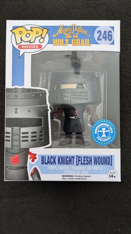 Funko Monty Python Holy Grail Black Knight Flesh Wound #246 (Neu und ...